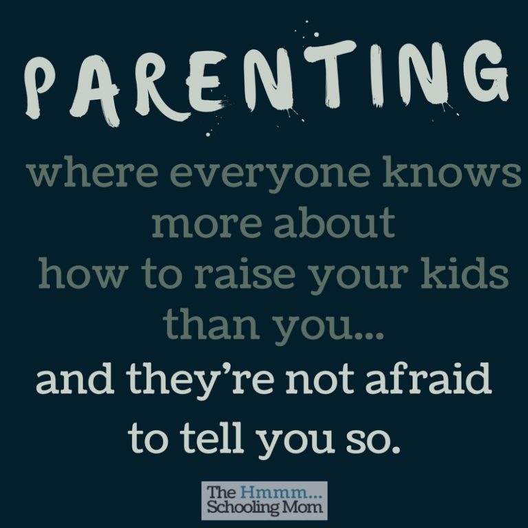 Parenting is Hard: 9 Reasons Why – The Hmmmschooling Mom